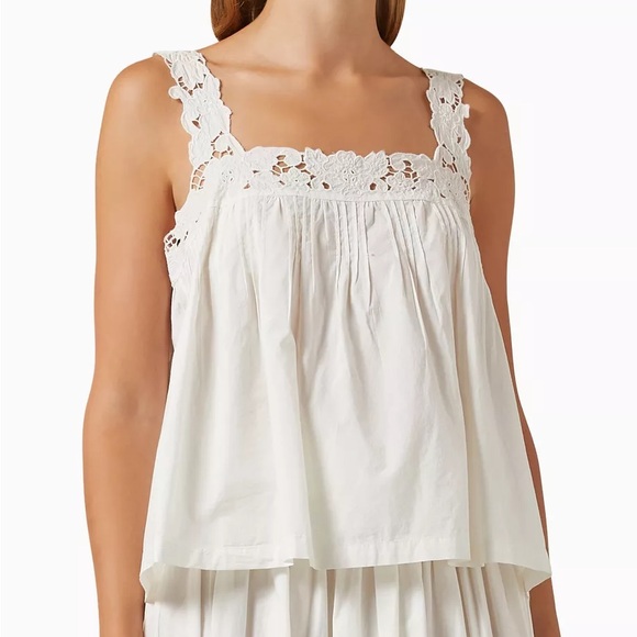 Doen | Tops | Den Madison Top Cotton Vintage Floral Feminine Flowy Tank ...